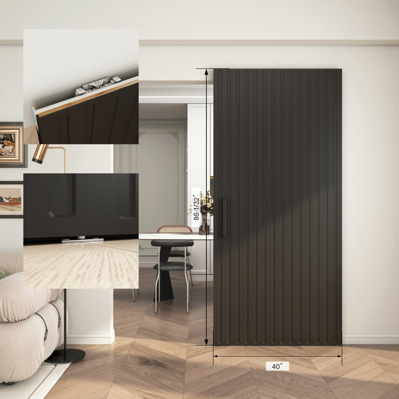 JUBEST Concealed Invisible Magic Sliding Doors With Installation ...