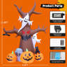 The Holiday Aisle® Halloween Inflatable 11.8 FT Inflatable Halloween ...