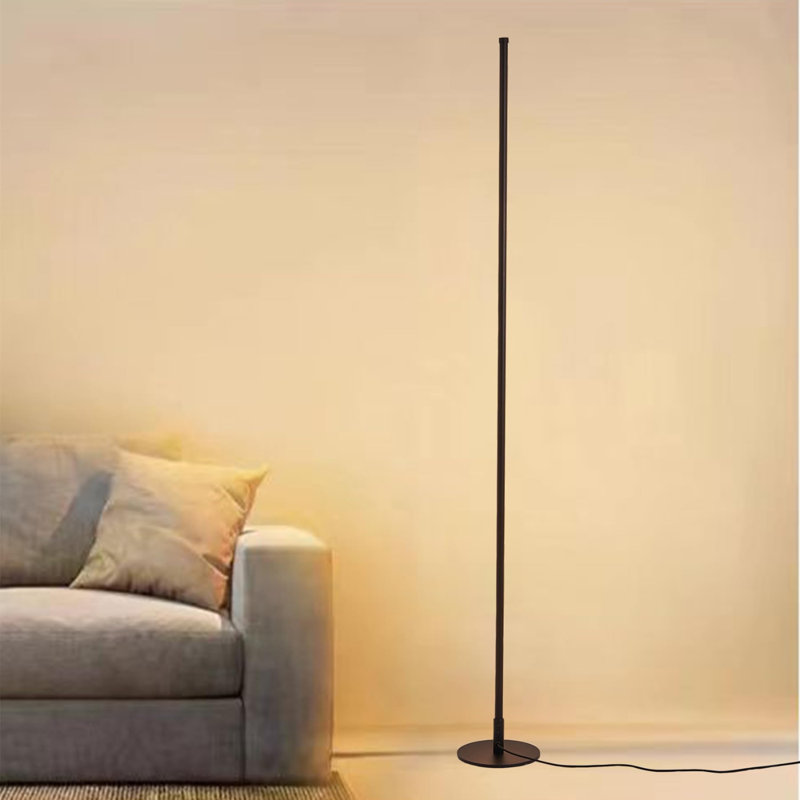 Ivy Bronx Aspin Modern Corner Floor Lamp | Wayfair