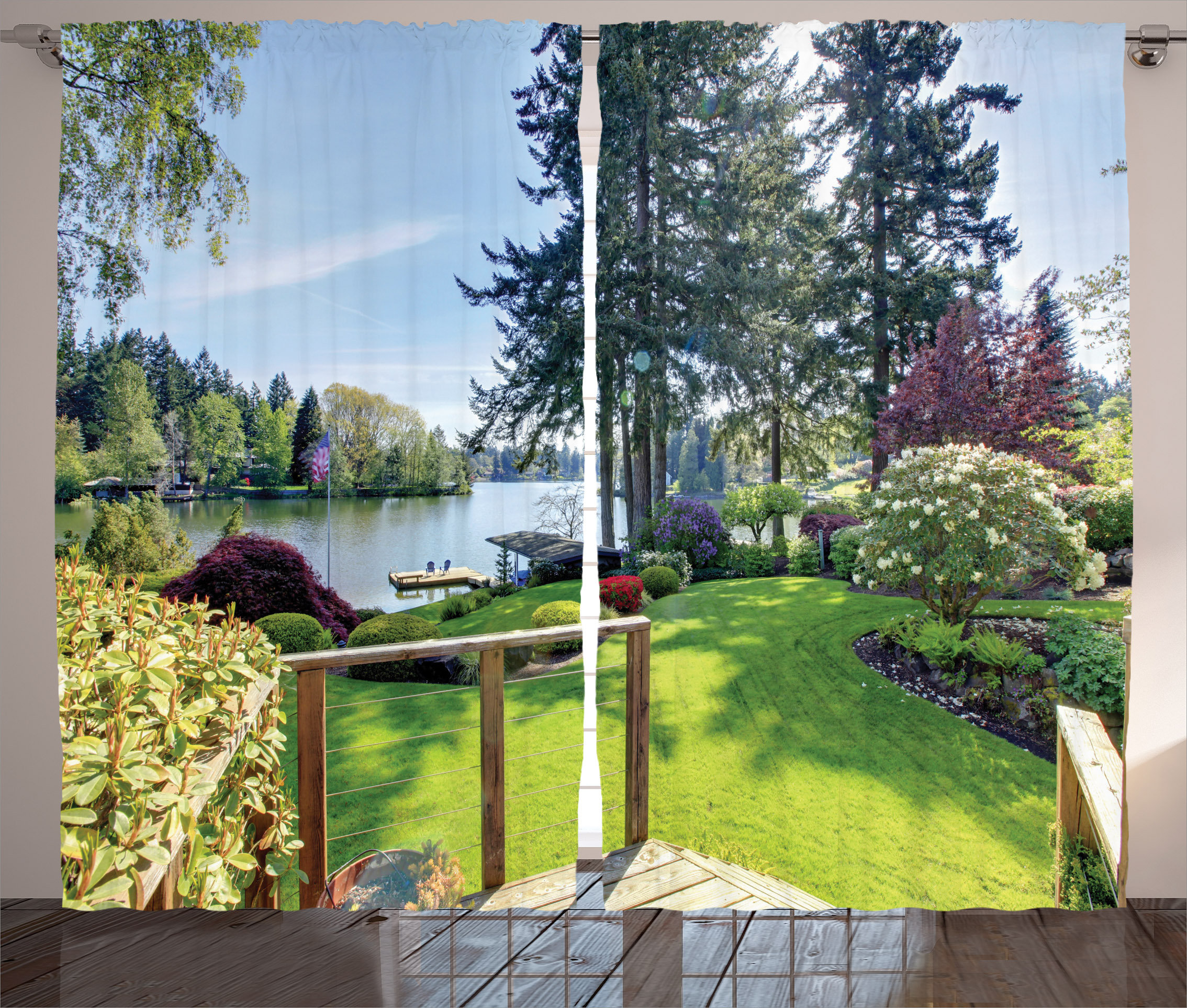 Latitude Run® Nash Spring Season Day Pier Decor Graphic Print Semi ...