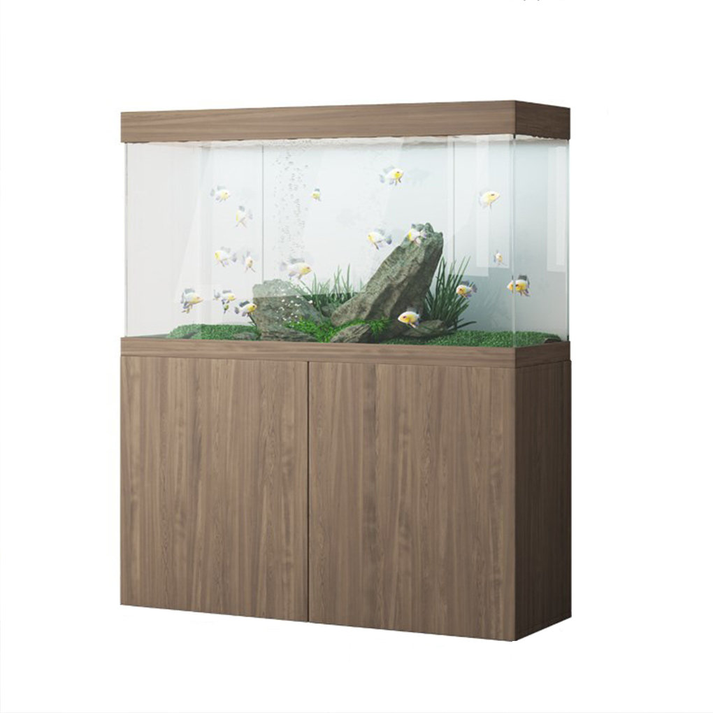 Tucker Murphy Pet™ Rectangular Walnut Colour Eco Aquarium Tank ...
