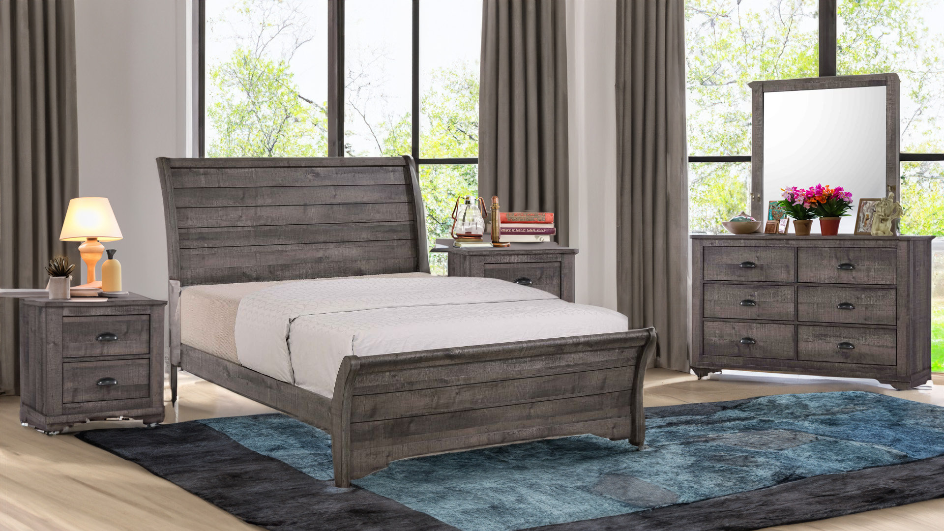 Millwood Pines 5 Piece Bedroom Set | Wayfair