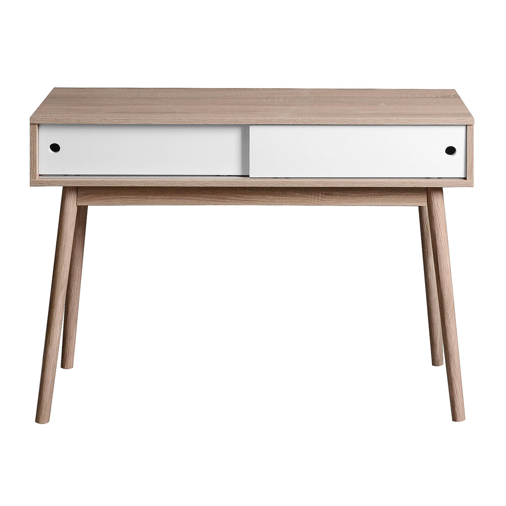 Charlton Home® Entryway Table With 2 Sliding Doors, Console Table With ...