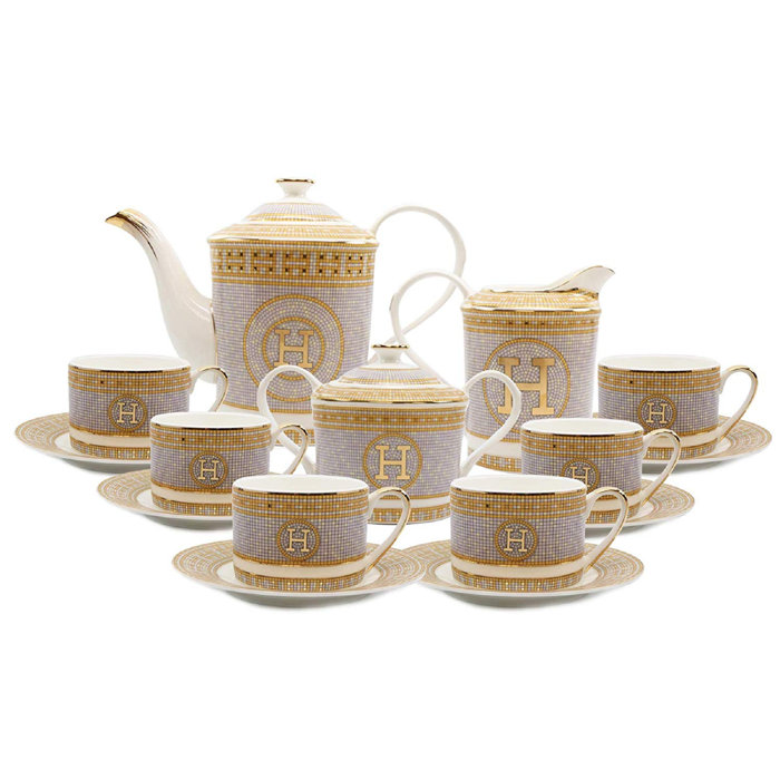 Imperial Gift Co. Bone China Dinnerware Set - Service for 6 | Wayfair