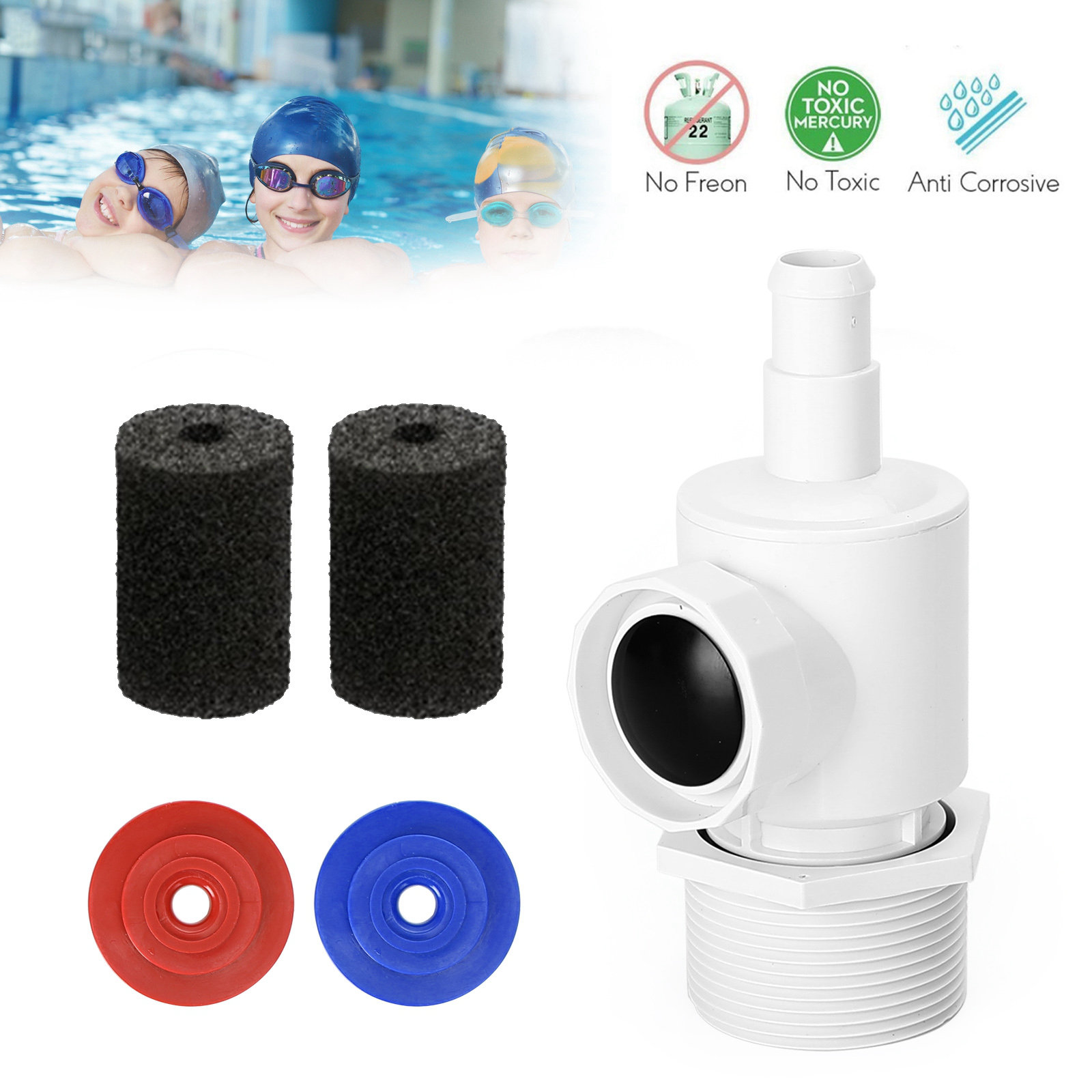 Artudatech Universal Pool Cleaner Wall Fitting Connector - Wayfair Canada