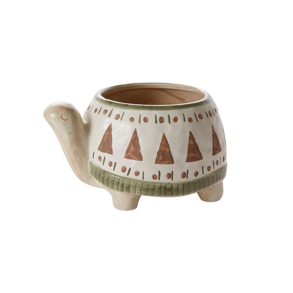 Union Rustic Keyjuan Handmade Ceramic Statue Planter - Wayfair Canada