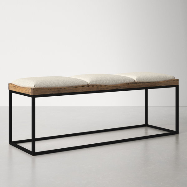 AllModern Ward Upholstered Bench & Reviews | Wayfair