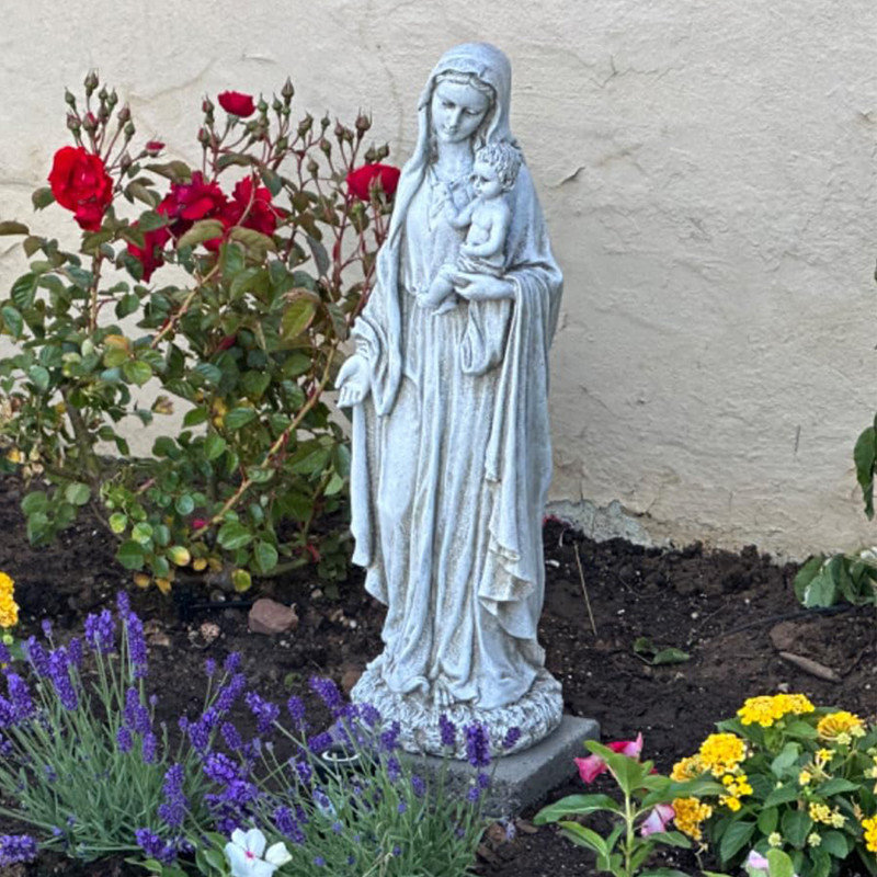 Bloomsbury Market Outdoor Sculptures Marian Garden Inspirational Stone ...