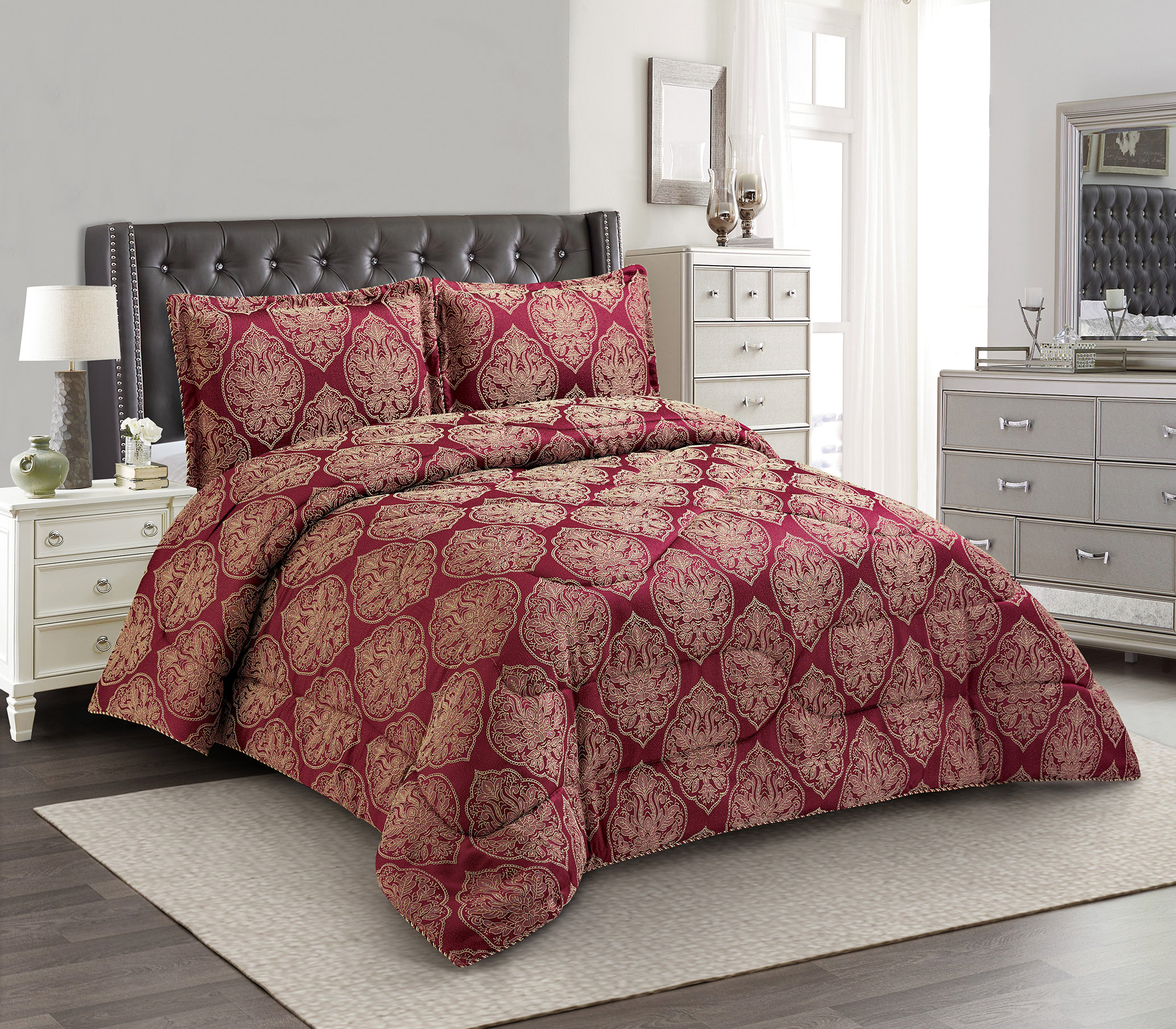 Textile Home Polyester Bedspread Set | Wayfair.co.uk