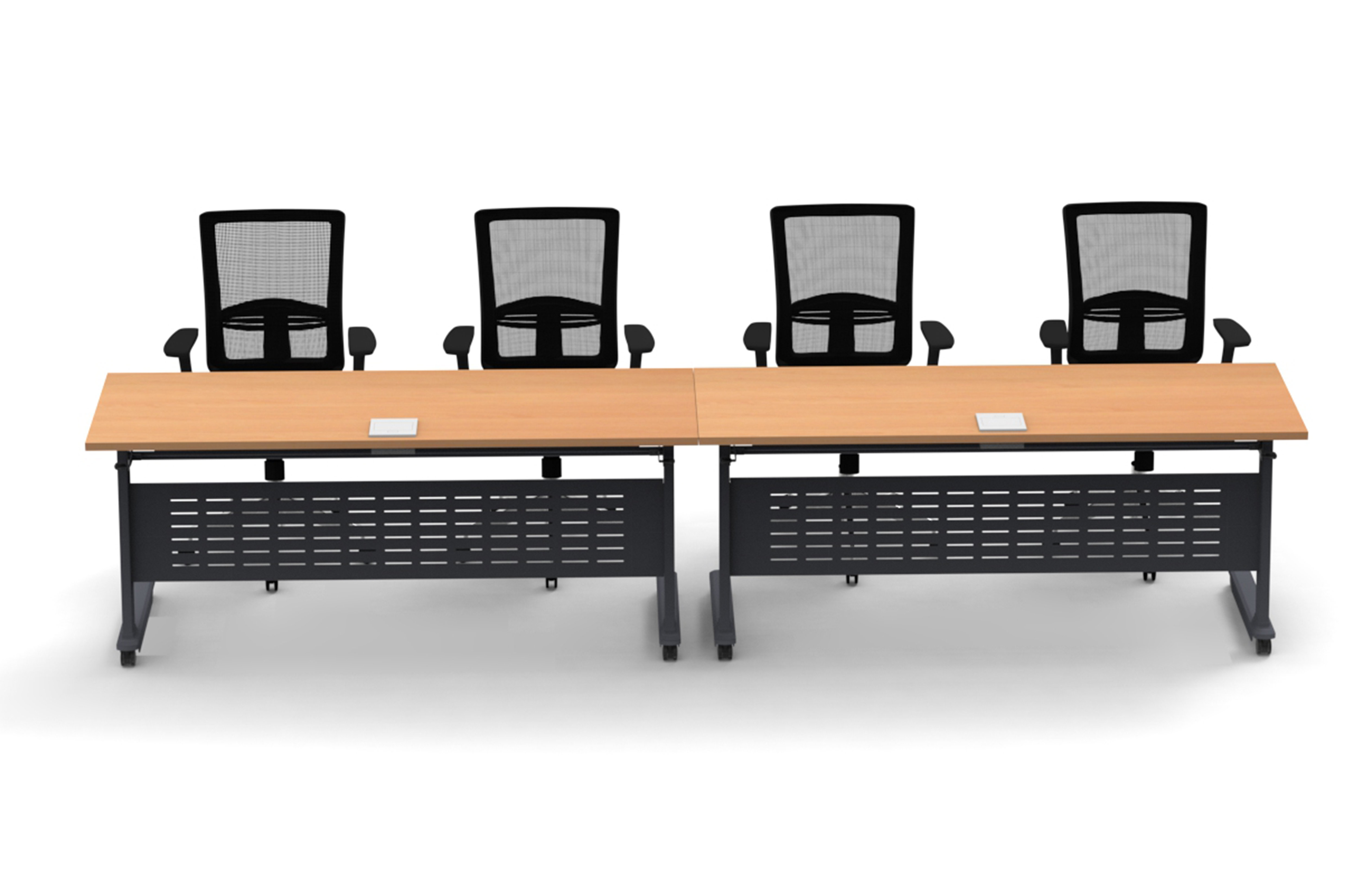 Inbox Zero Lyndzi Training Table and Chair Set with Casters | Wayfair