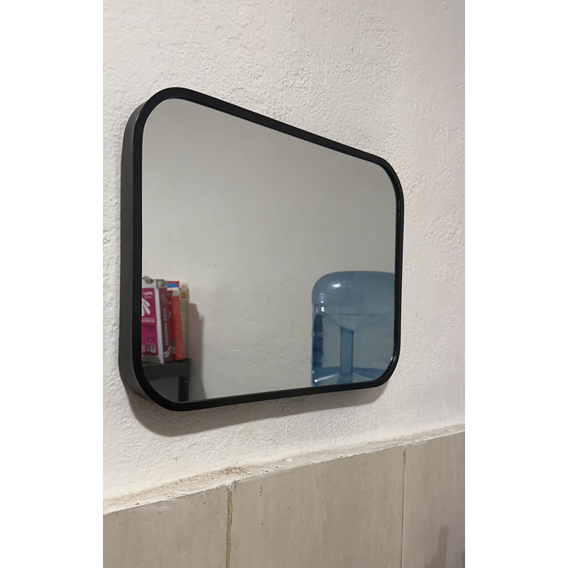 Ebern Designs Ingard Metal Rectangle Mirror | Wayfair