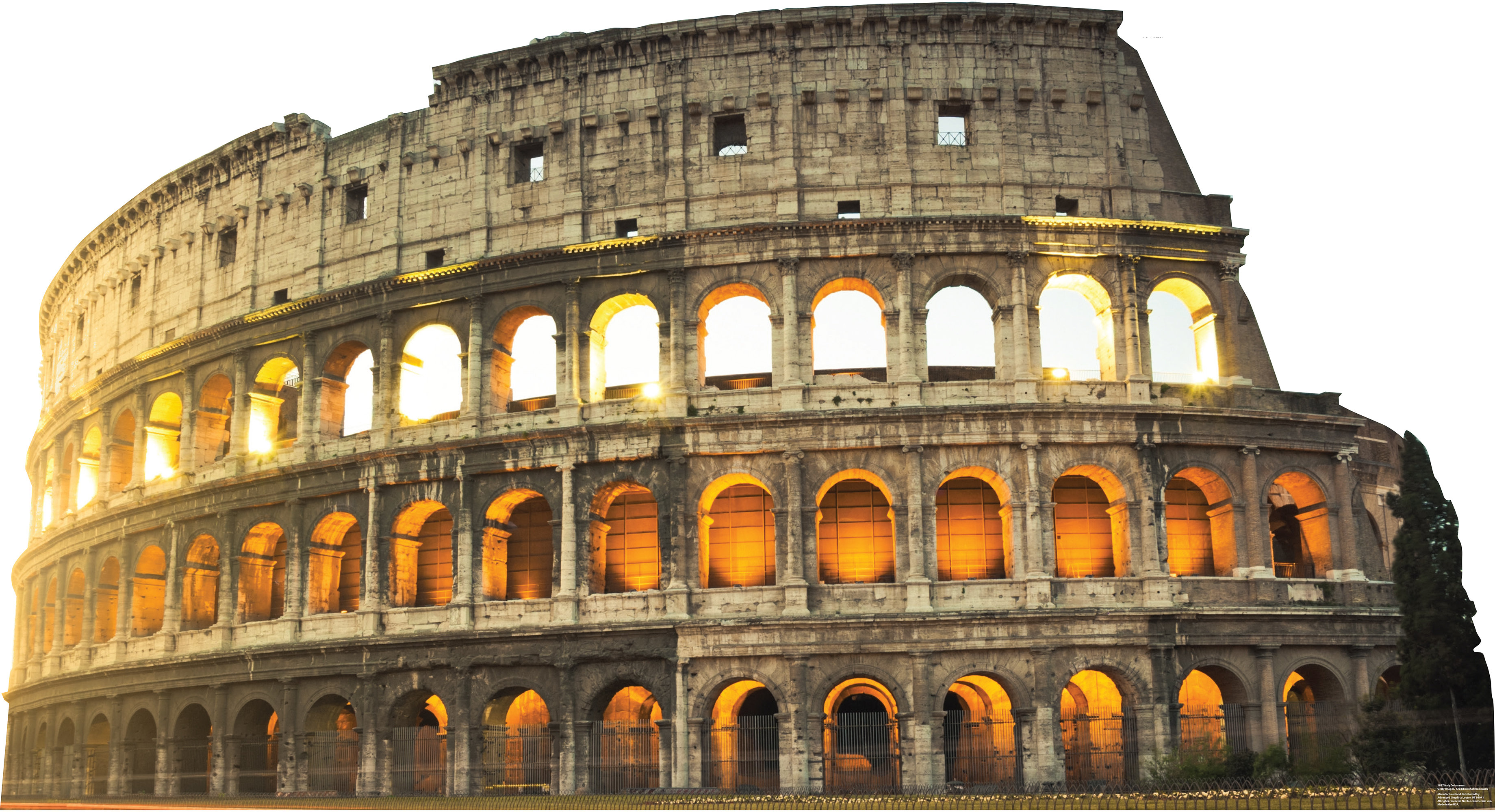 Advanced Graphics Italy Colosseum Cardboard Standup | Wayfair
