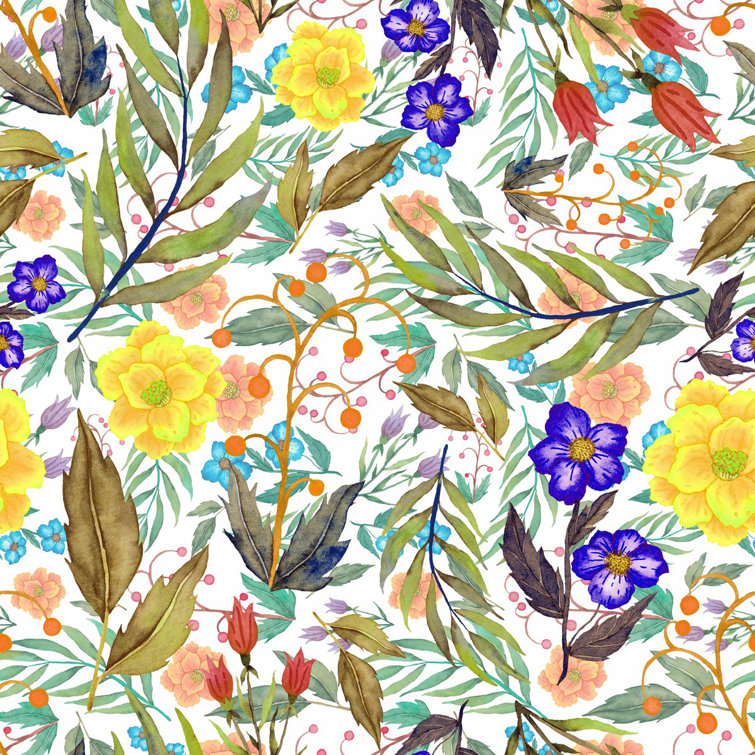 Bayou Breeze Ouinane No Pattern And Not Solid Colour Wallpaper ...