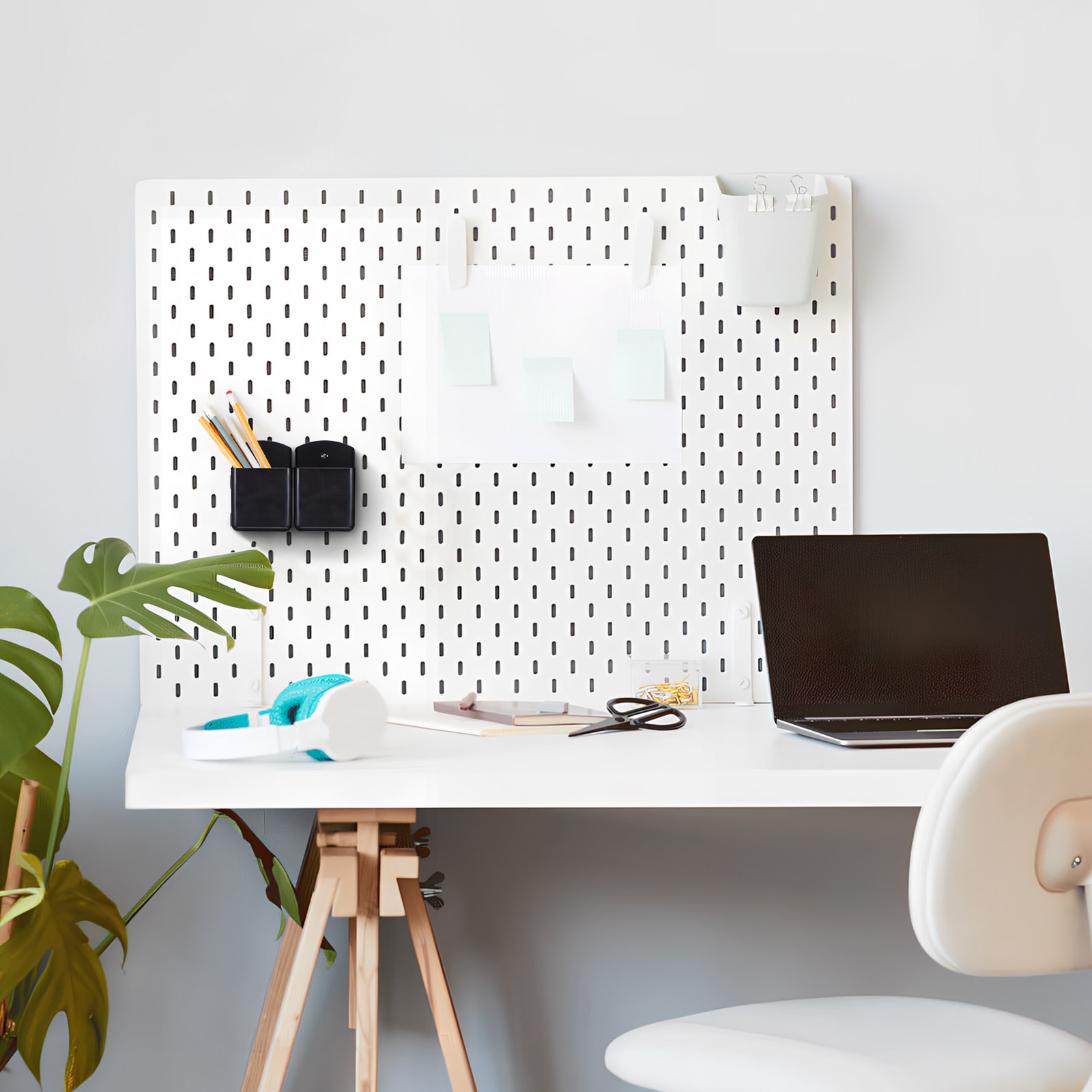 Rebrilliant 3Pcs Remote Control Holders Tv Remote Holder Wall Mount ...