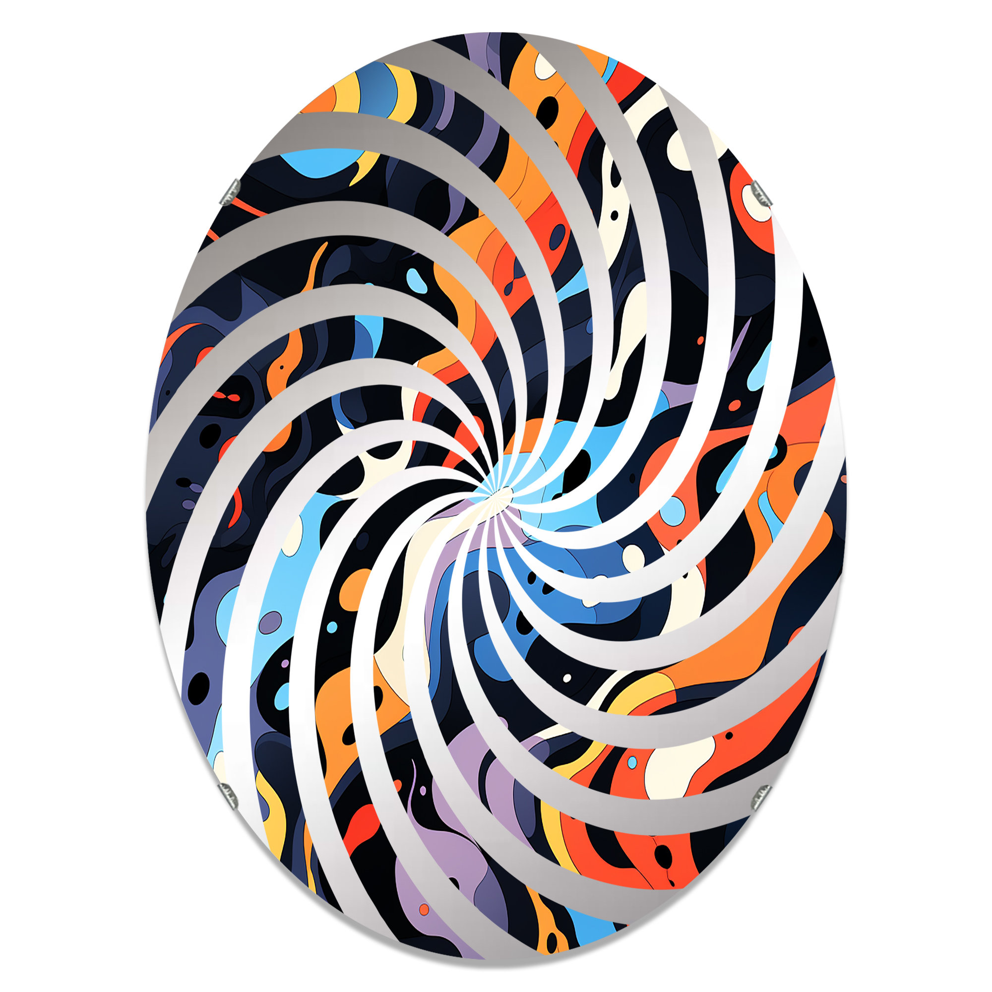 Design Art Tribal Essence Paisley Feather III - Vortex Decorative ...