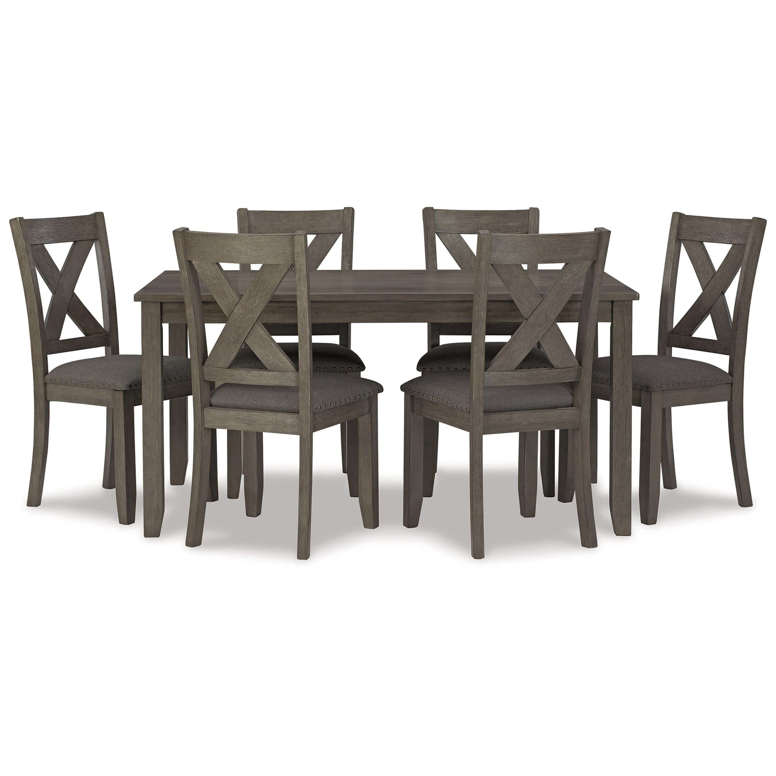 Beachcrest Home Ishani 7 - Piece Dinning Set & Reviews | Wayfair