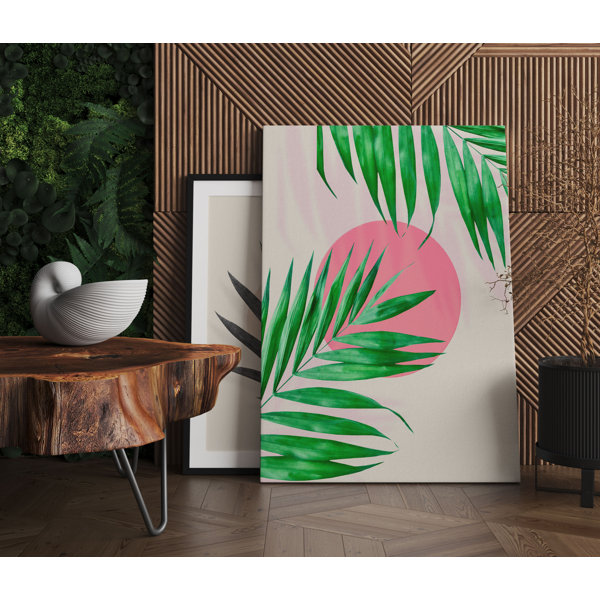 George Oliver Modern Art Botanical - Fern VII - Wrapped Canvas Print ...
