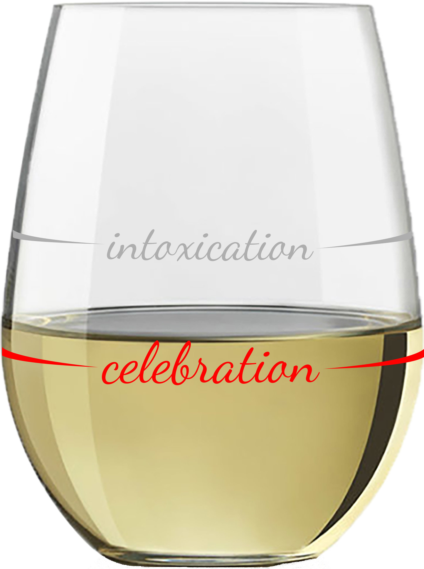 Trinx Intoxication Stemless Wine Glass | Wayfair