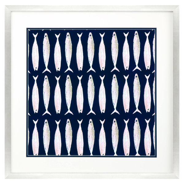 Paragon Fish Pattern I Framed On Print | Wayfair