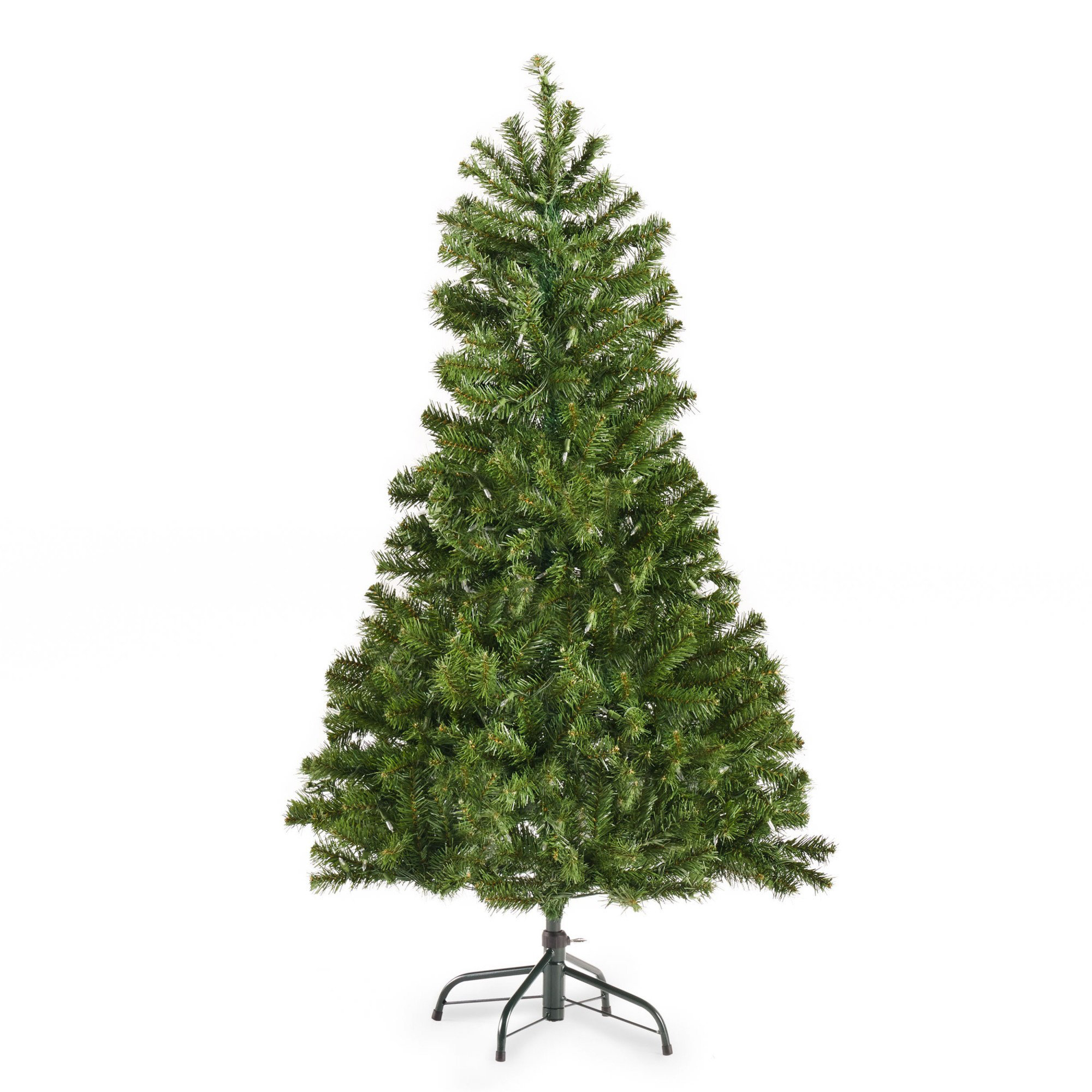 Alcott Hill® 4.5' Christmas Tree with 200 Clear Lights | Wayfair