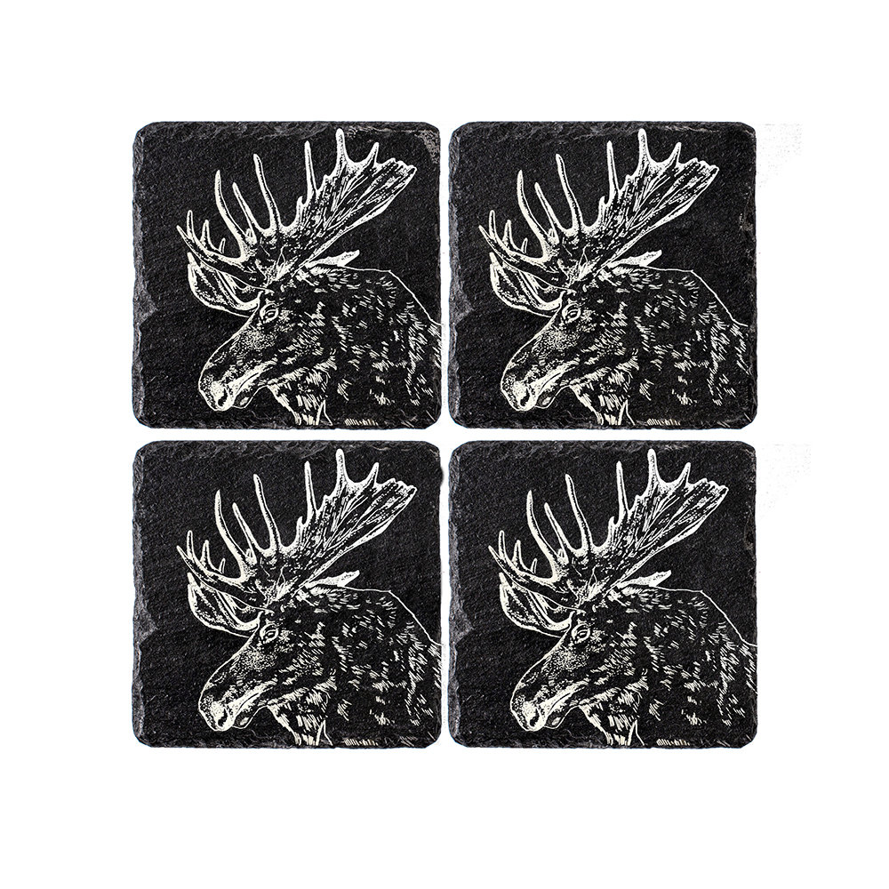 Selbrae House Square 4 Piece Coaster Set | Wayfair.co.uk