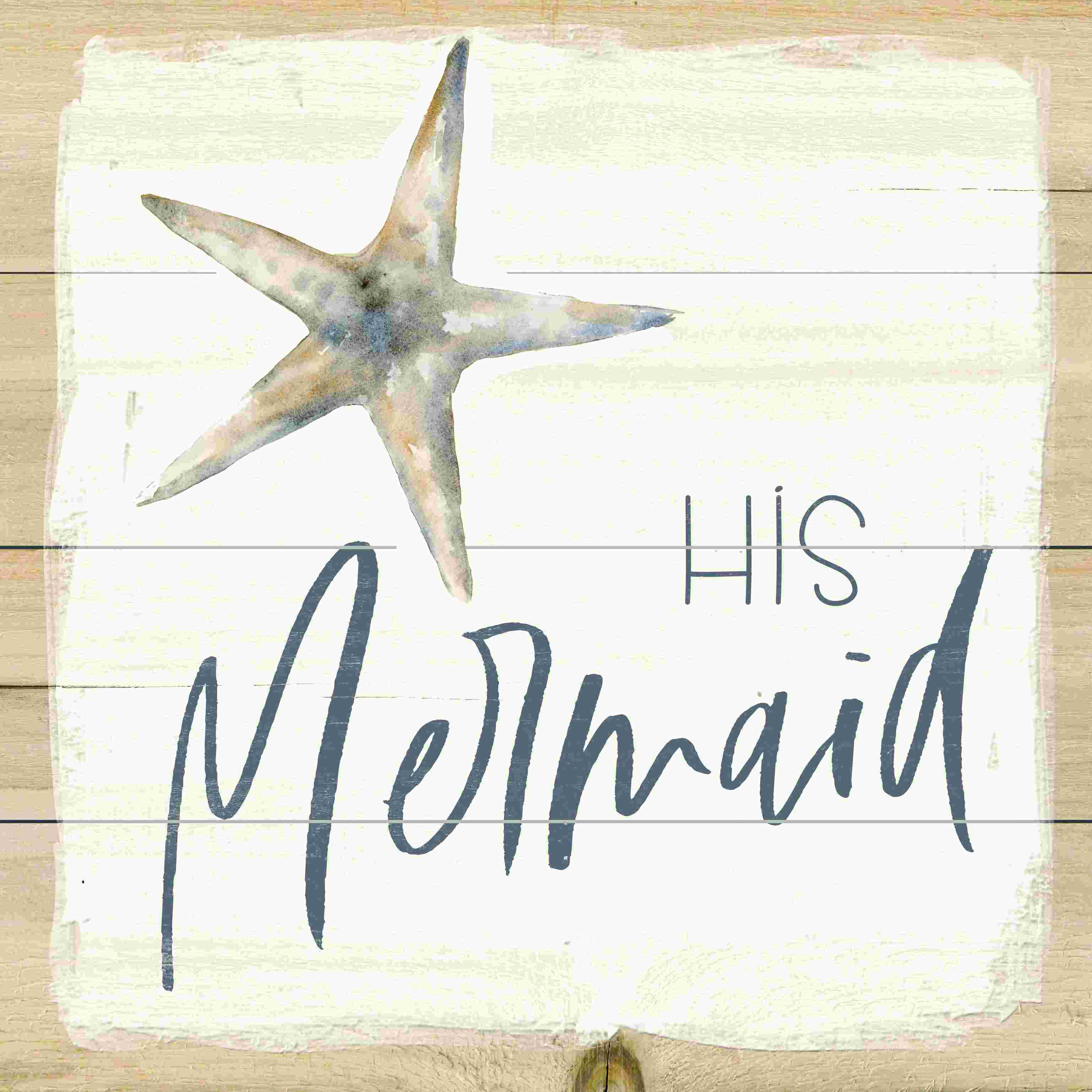 Highland Dunes Her Captain His Mermaid Sea Shell 2 - Wayfair Canada