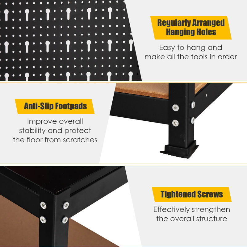 WFX Utility™ Mirphak 31.5"W Workbench | Wayfair