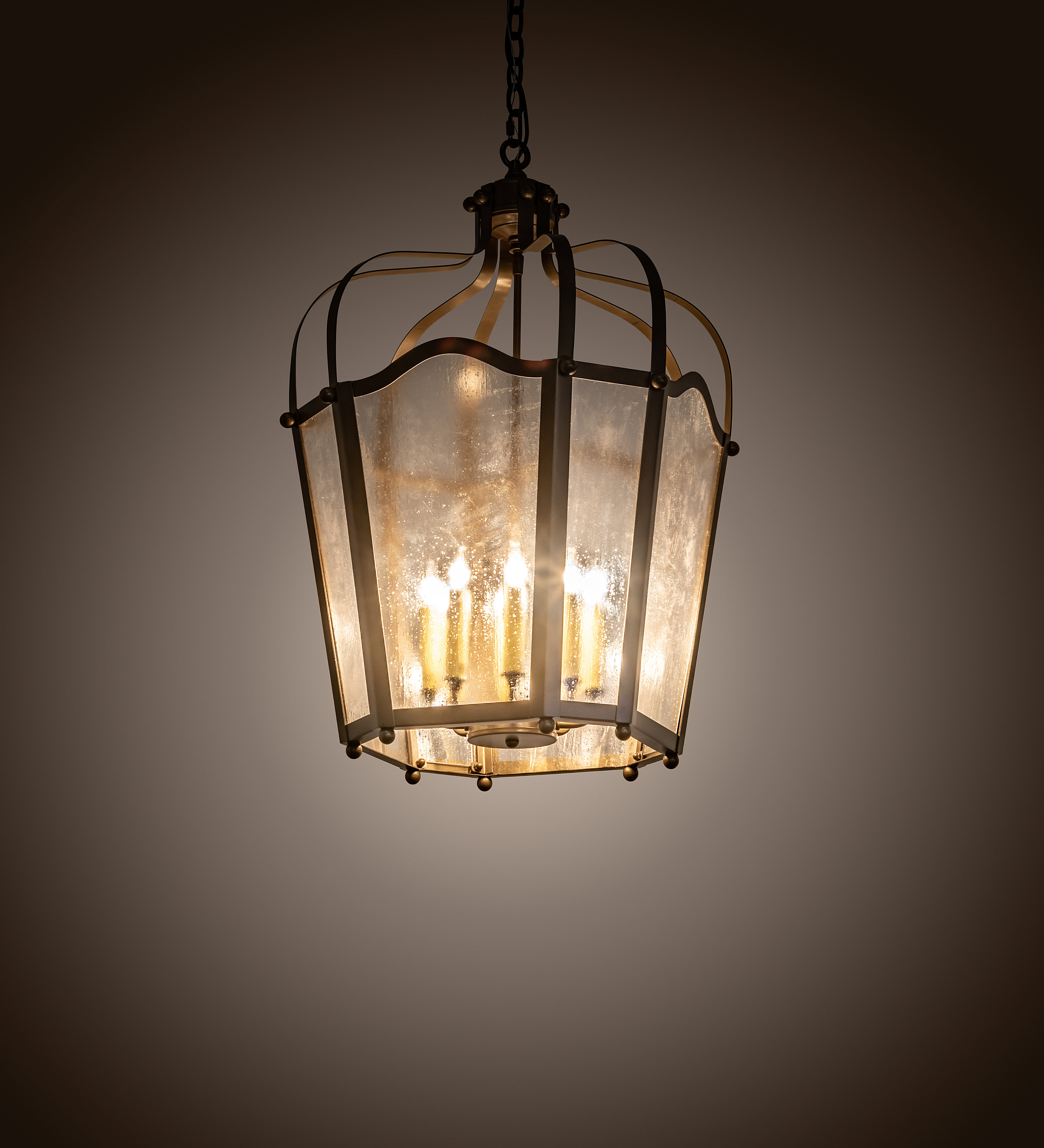 2nd Ave Lighting Citadel 8 - Light Lantern Geometric Chandelier | Wayfair