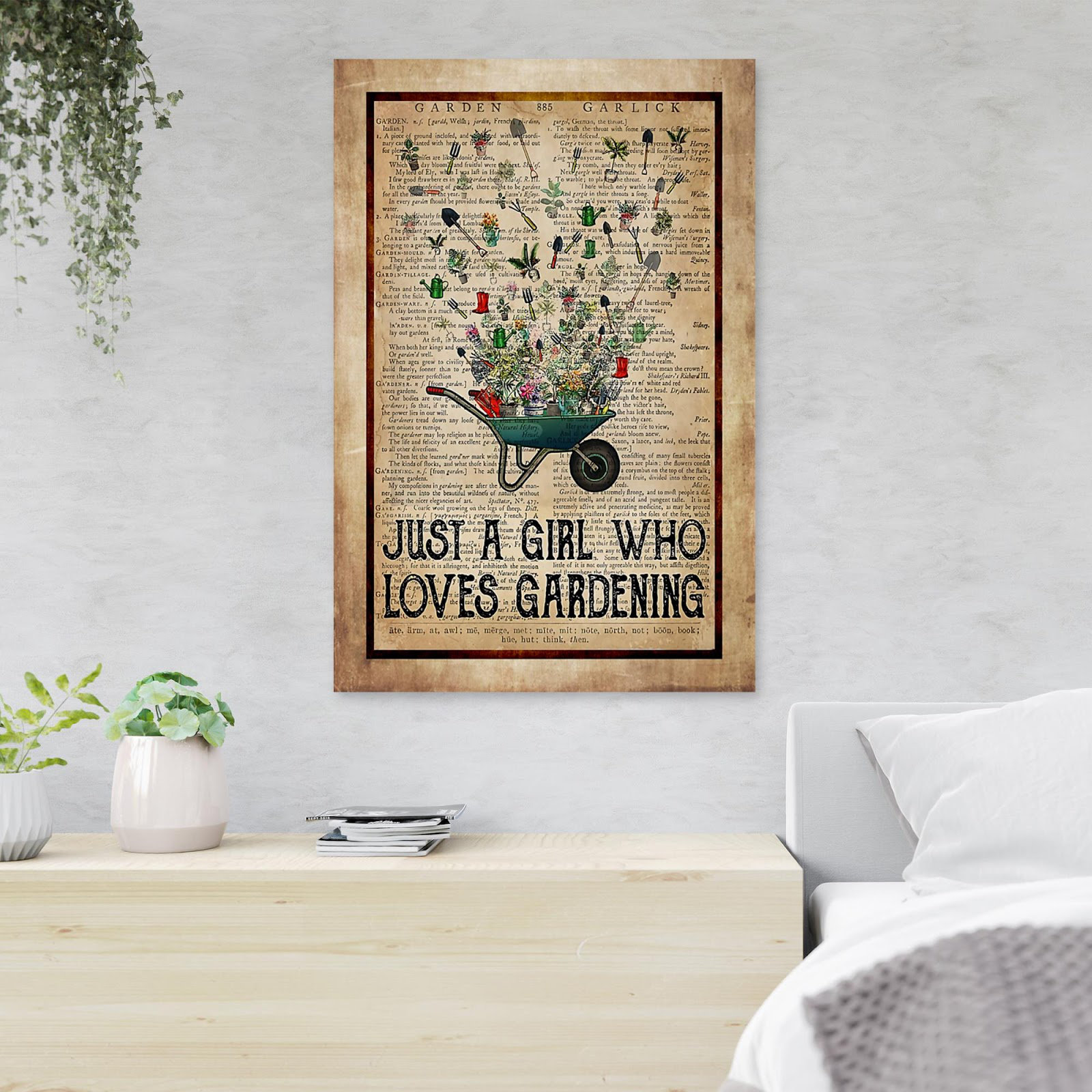 Trinx Garden Tools On Newspaper Background - Just A Girl Who Loves ...