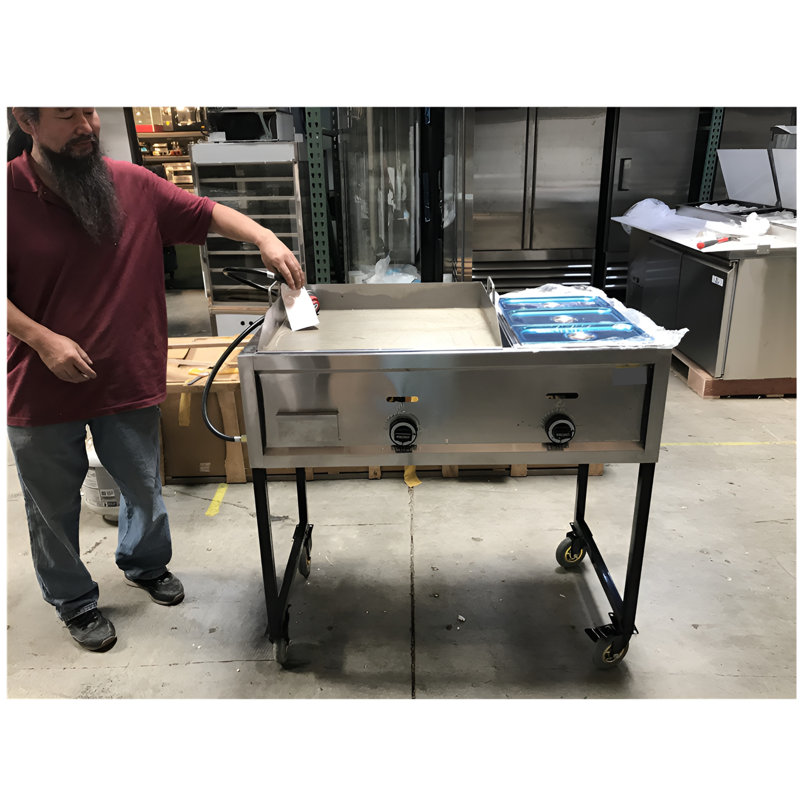 Elite Kitchen Supply 15000 BTU Griddles | Wayfair