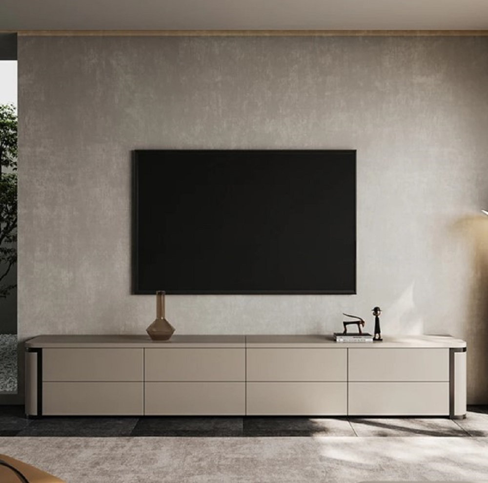 Wrought Studio Latria Electrical TV Stands Decoration Sideboard Grey ...