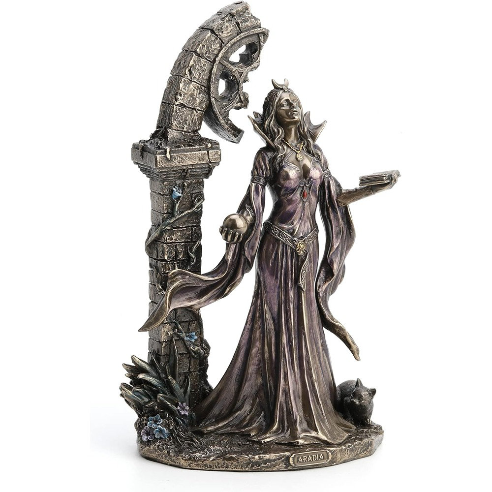 World Menagerie Design Aradia The Wiccan Queen Of Witches Cold Cast Res ...