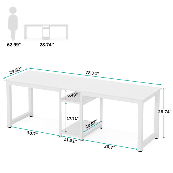 Latitude Run® Davidjames Desk & Reviews | Wayfair