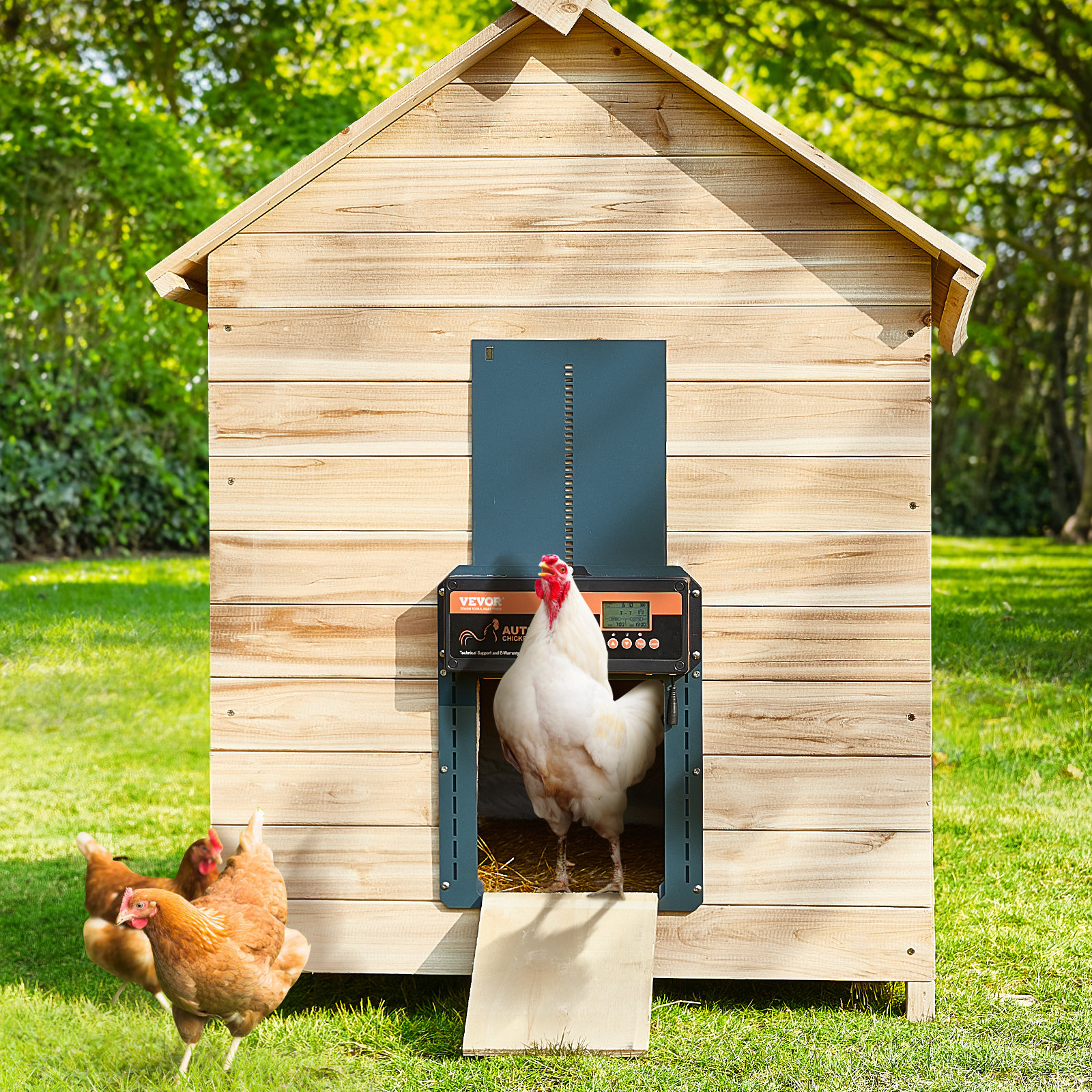 Stellweilan Tessberg Automatic Chicken Coop Door, Auto Chicken Door ...