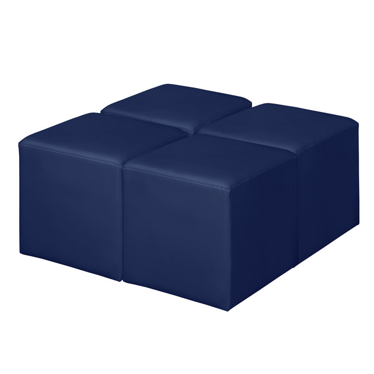 Regency Jean Square Stool Ottoman & Reviews | Wayfair