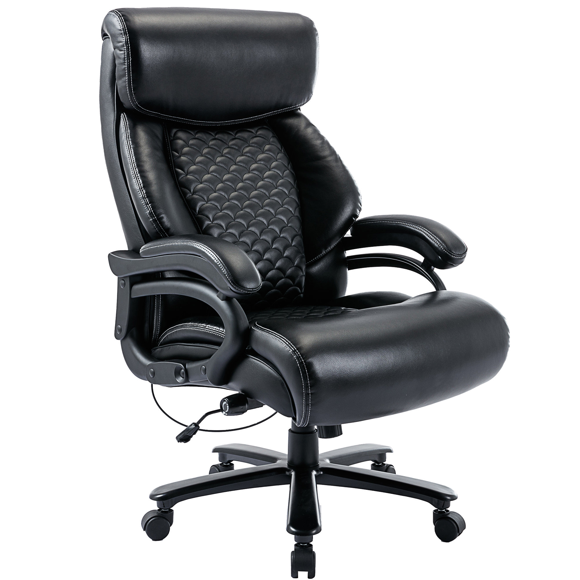 Inbox Zero Lashanique Faux Leather Commercial Use Task Chair | Wayfair