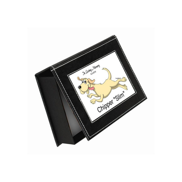 Trinx Faux Leather Memory Box | Wayfair