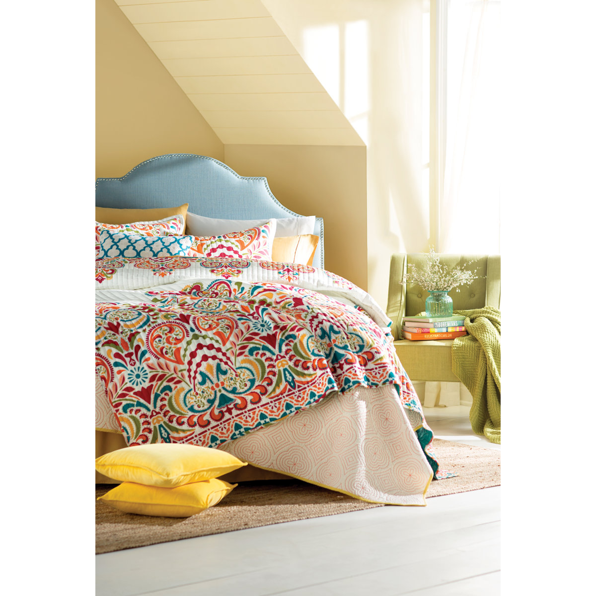 Lush Decor Clara Reversible Traditional 3 Piece Quilt Set & Reviews ...