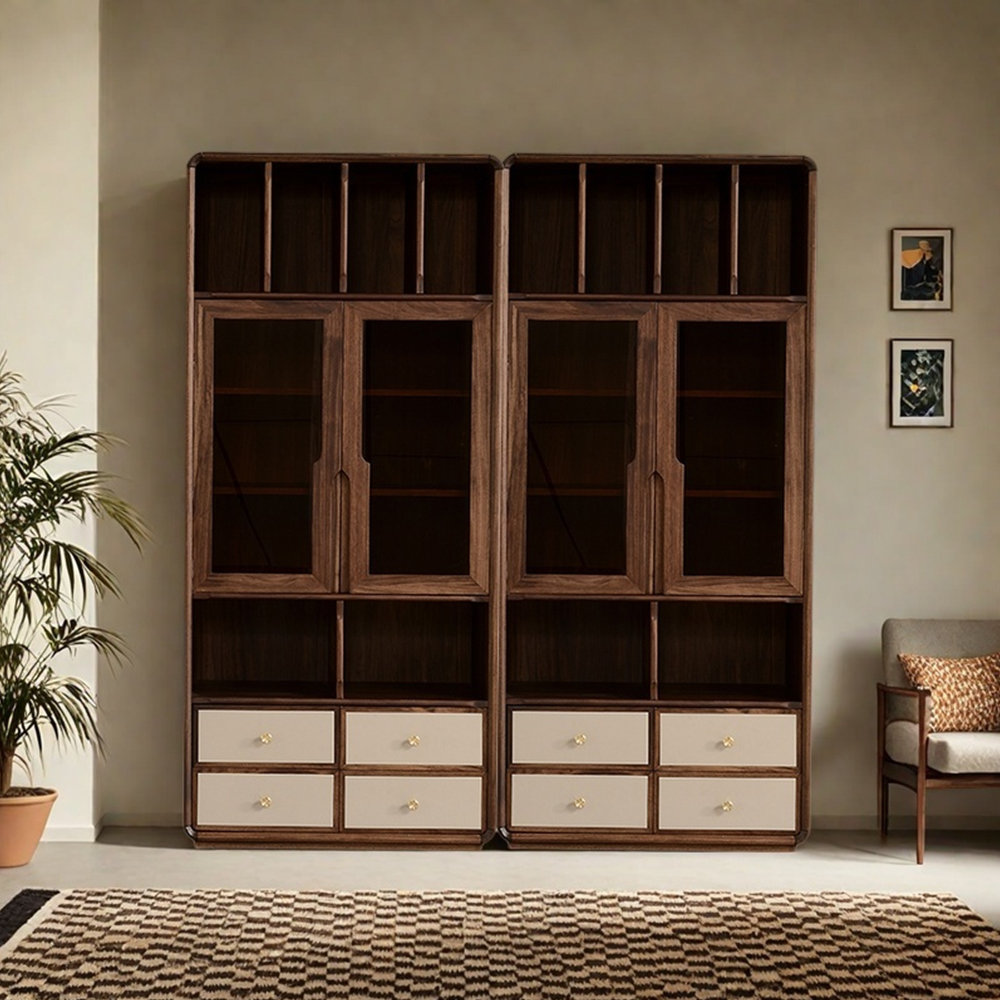 Kaoloupin Italian Style Minimalist Storage Bookcase | Wayfair