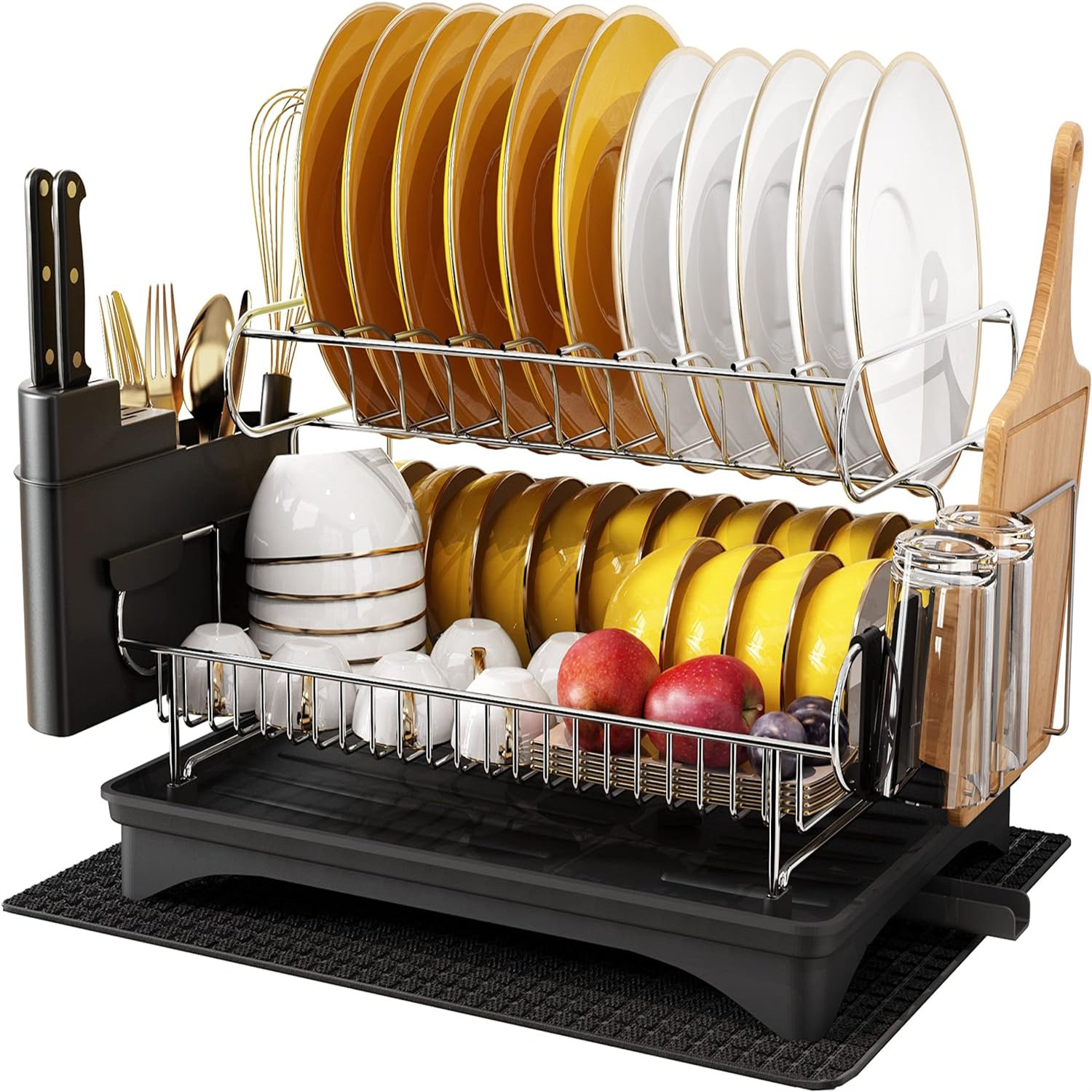 YITAHOME Stainless Steel Dish Rack | Wayfair