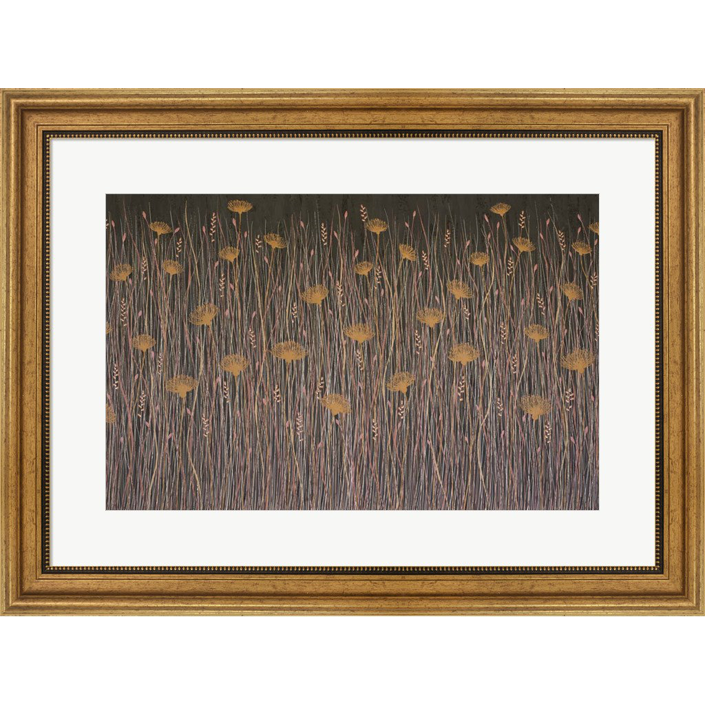 Latitude Run® Gold on Black by Lisa Frances Judd - Picture Frame ...