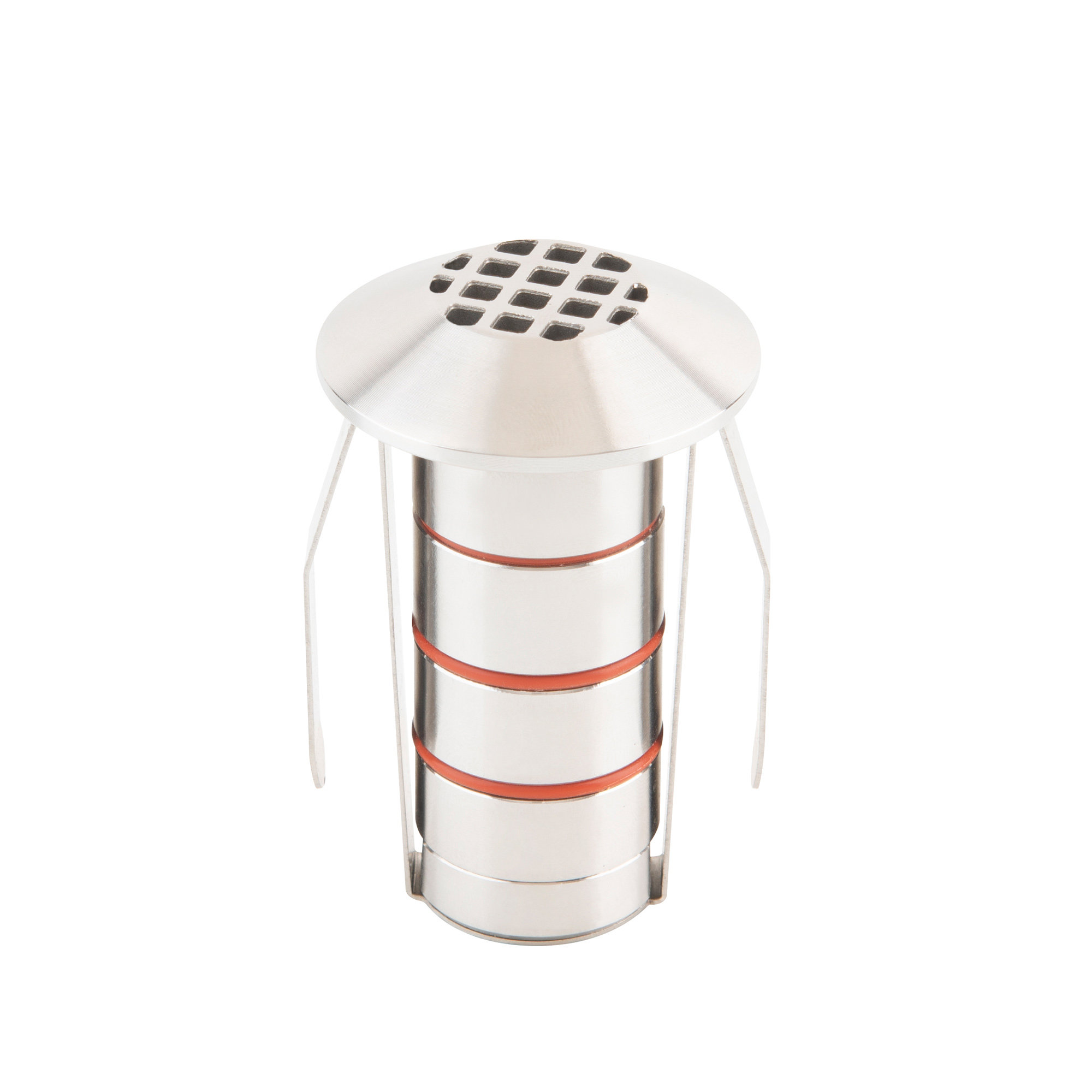 WAC Landscape Lighting Stainless Steel Low Voltage LED Metal Well Light ...