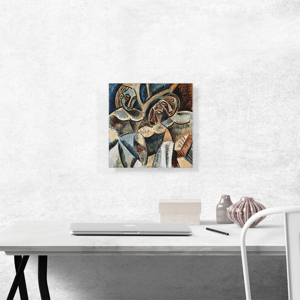 ARTCANVAS Three Figures Under a Tree 1907 by Pablo Picasso - Wrapped ...