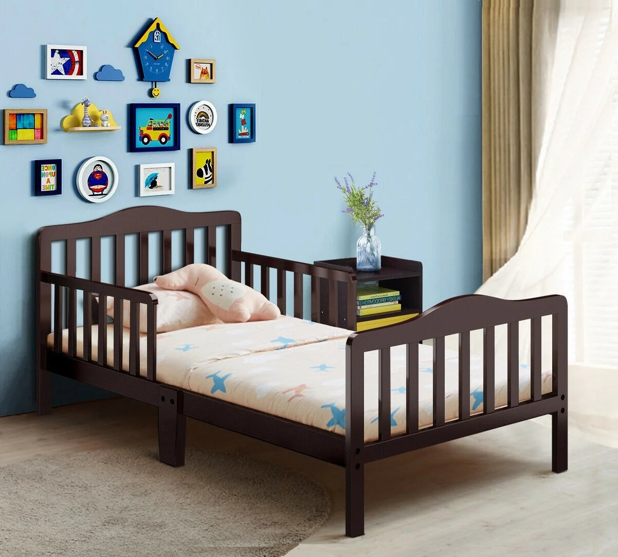 Harriet Bee Donovan Solid Wood Toddler Bed by Harriet Bee & Reviews ...