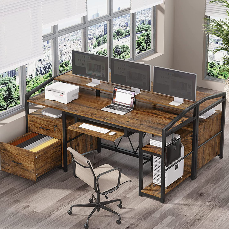 Trent Austin Design® Lucilla Reversible Desk & Reviews | Wayfair