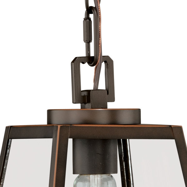 Trent Austin Design® Helgeson 1 - Light Lantern Geometric Pendant ...
