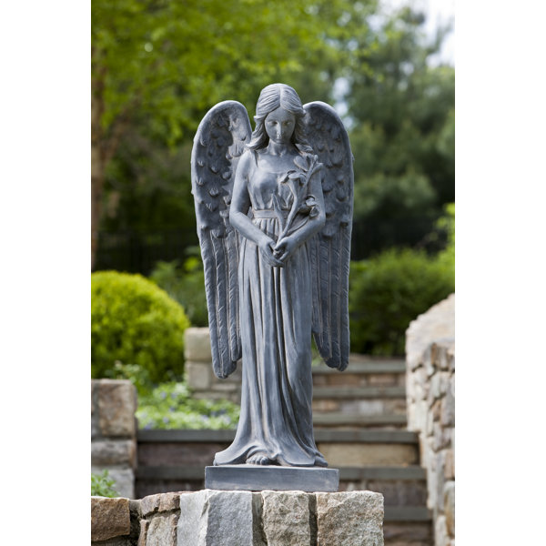 Alfresco Home Standing Angel Statue & Reviews | Perigold
