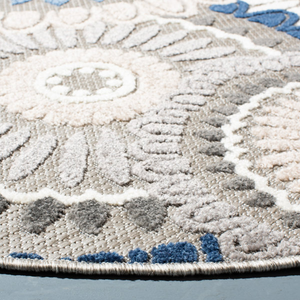 Red Barrel Studio® Delloyd Performance Geometric Rug & Reviews | Wayfair