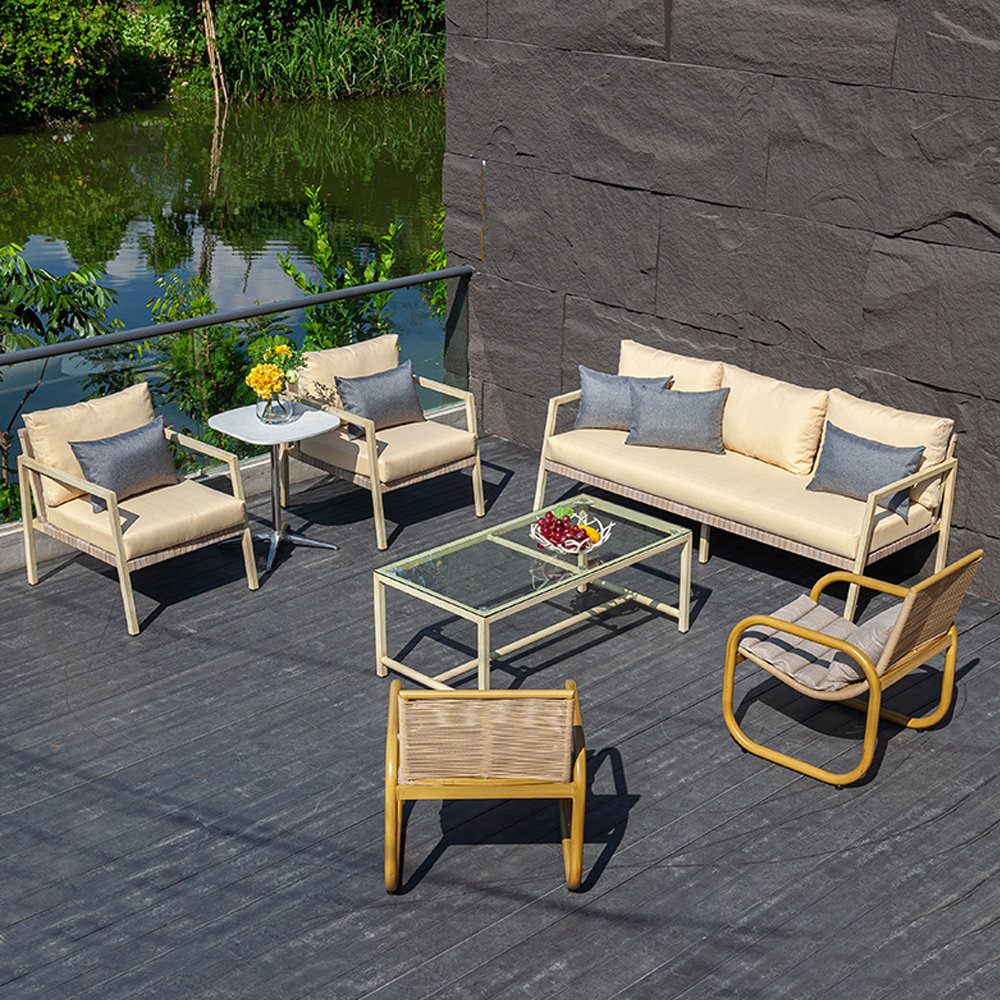 Elegant Home Furnishings.s Modern Simple Beautiful Outdoor Sponge Sofa ...