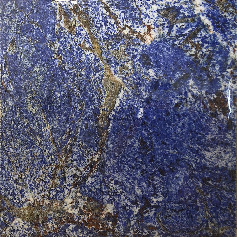 Eliane 6" x 6" Porcelain Metal Look Wall & Floor Tile | Wayfair